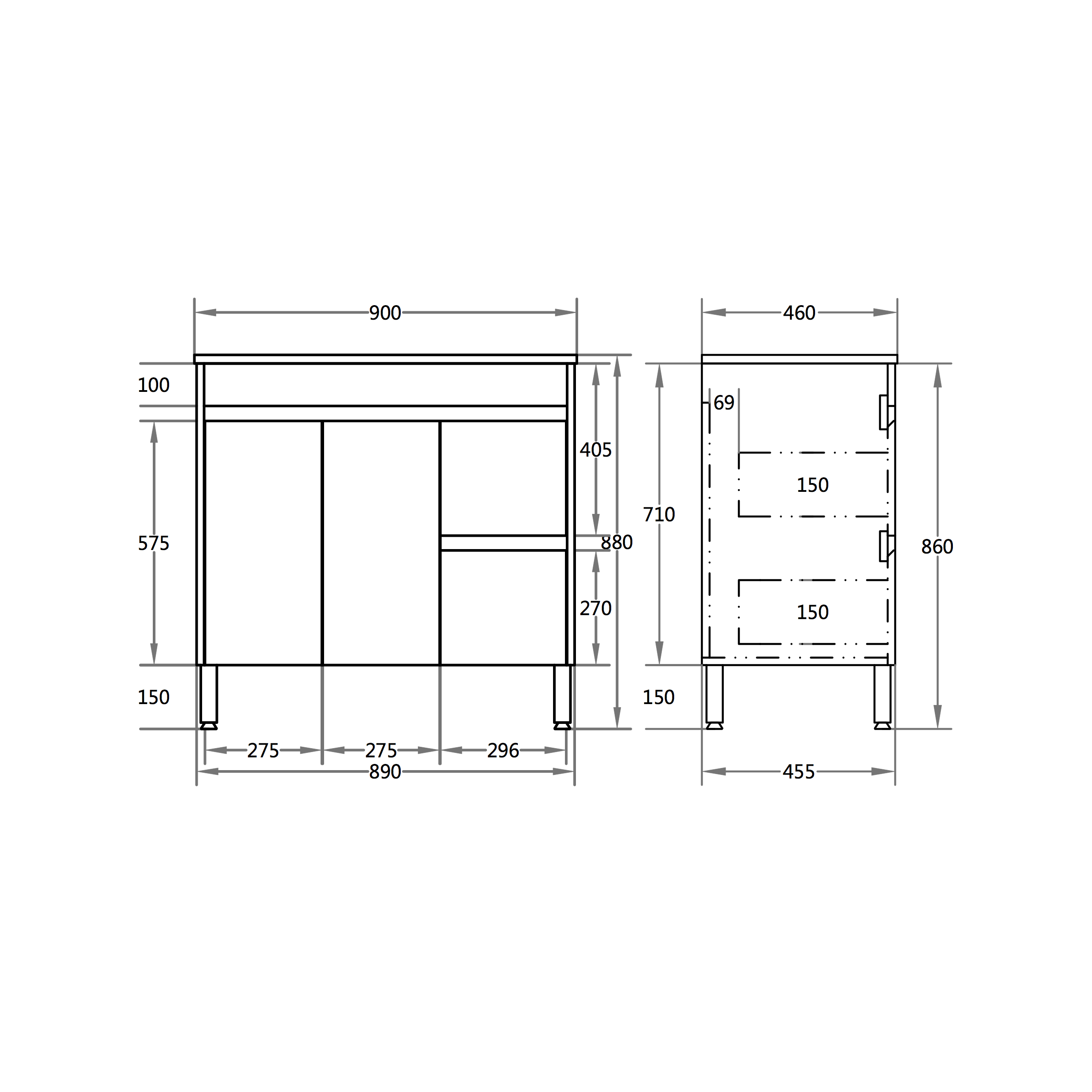 Nova NC94RLG – Poseidon Bathroom and Kitchen