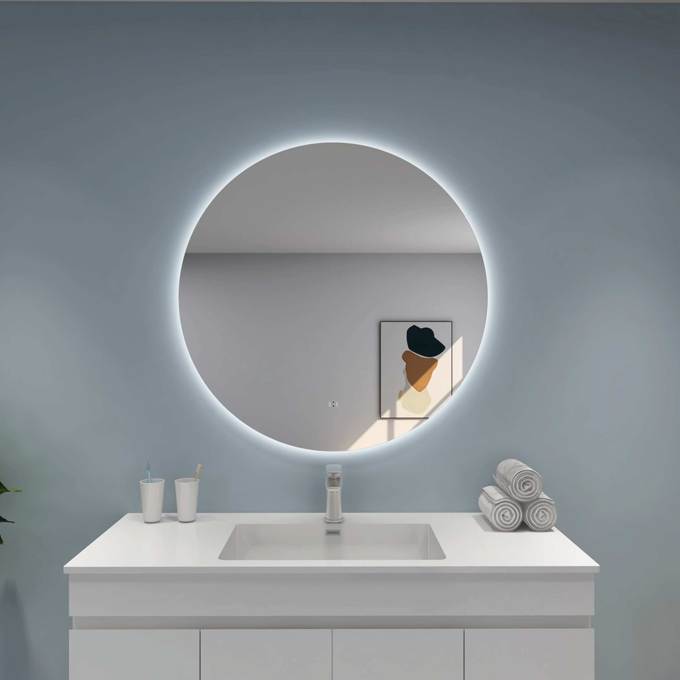 UL900BM LED Backlit Mirror – Poseidon Bathroom and Kitchen